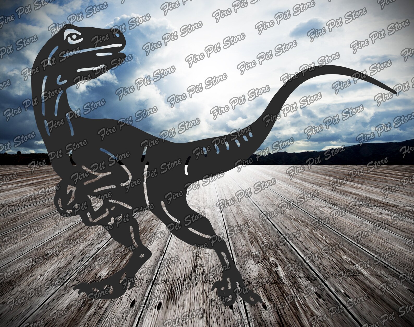 Velociraptor. Vector Art File. Digital Files Dxf Svg Png | Etsy