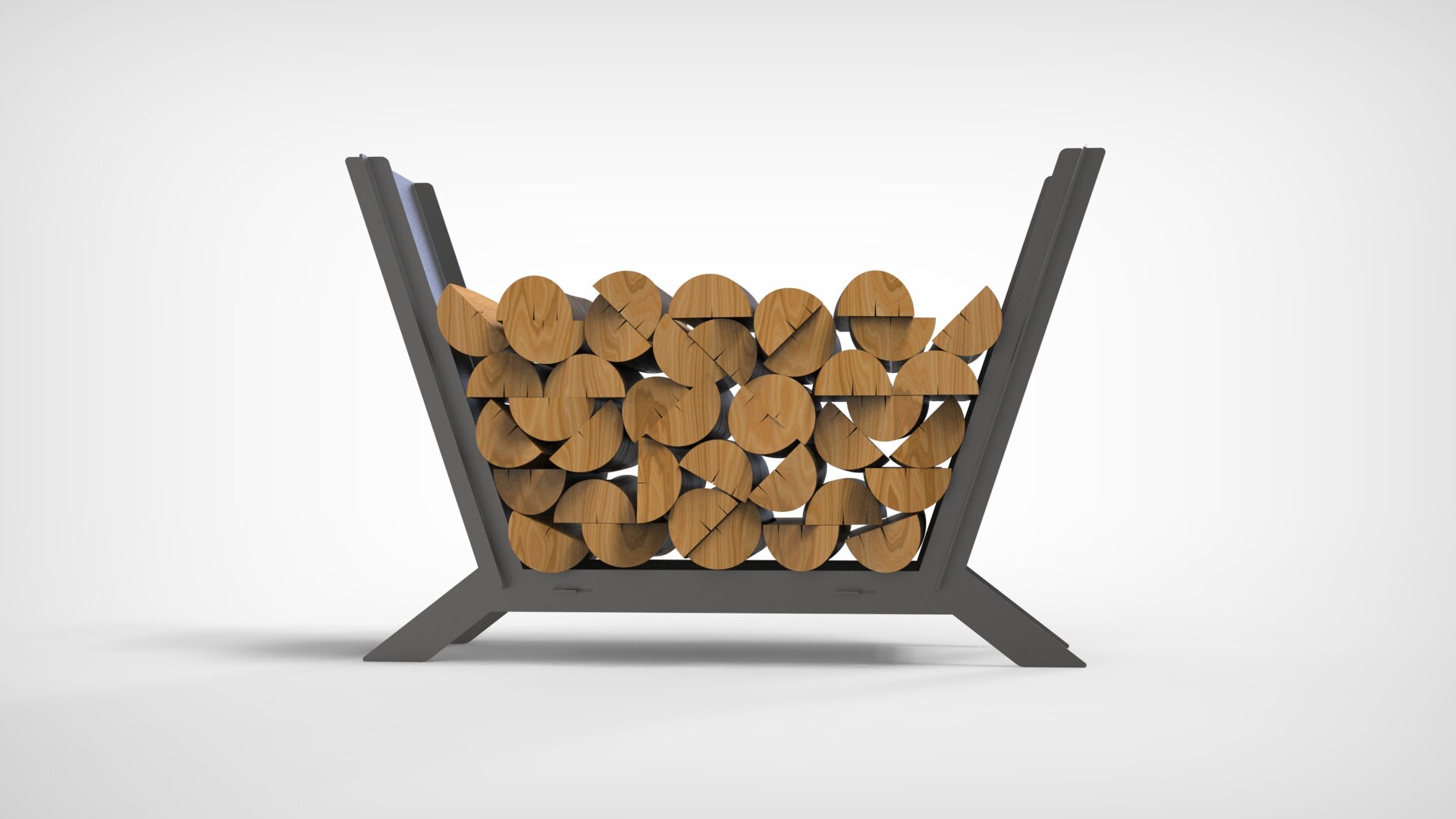 Firewood Rack V8 Triangle DXF Files for Plasma Laser - Etsy