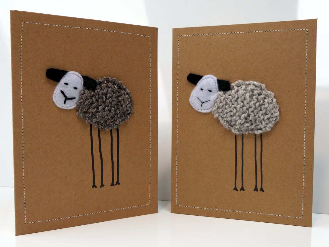 Beautiful, unique, hand knitted cards. Made from local Scottish ...