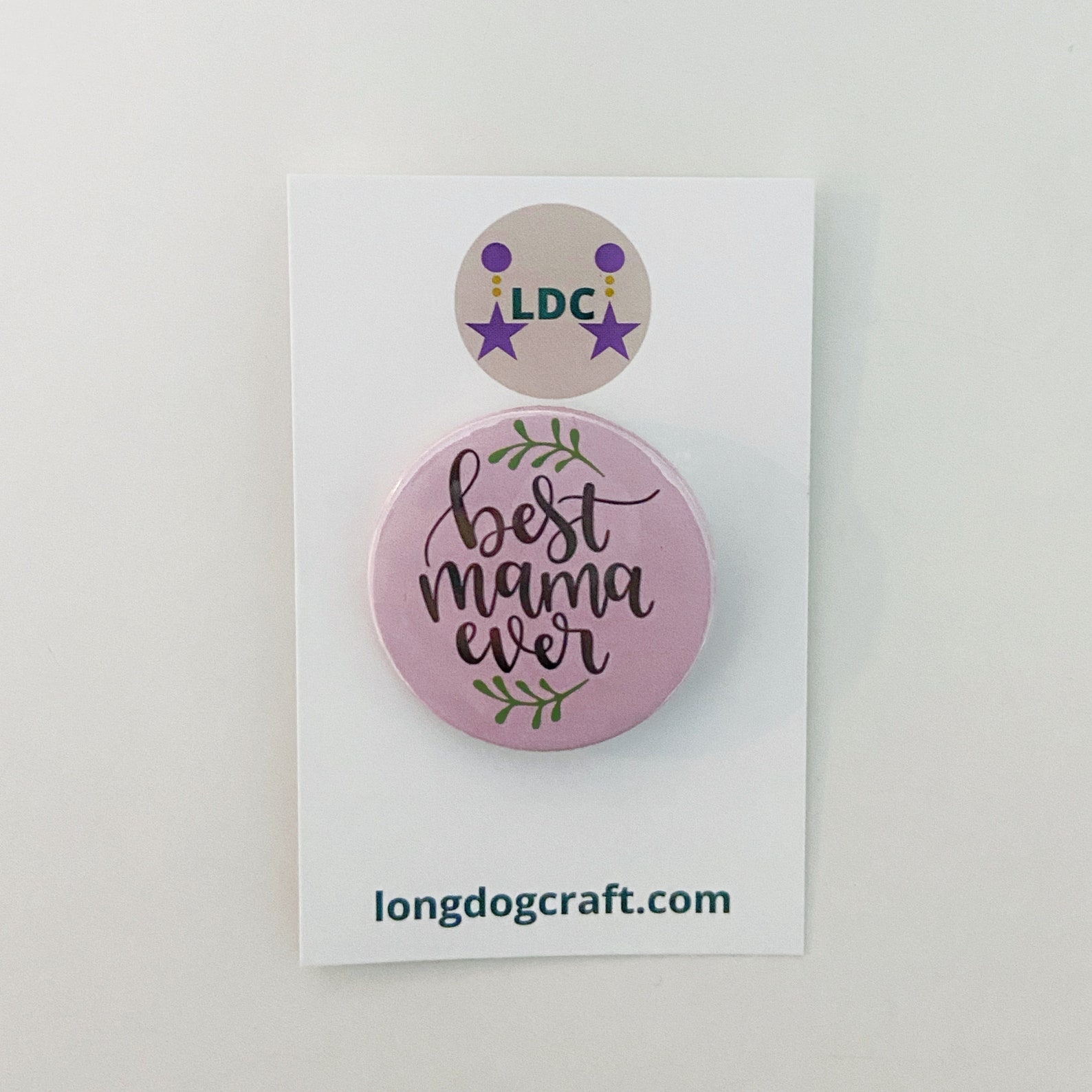 Best Mama Ever Pin Button Badge Quote Pin or Magnet - Etsy UK