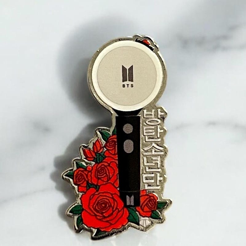 Bts Enamel Pin - Etsy