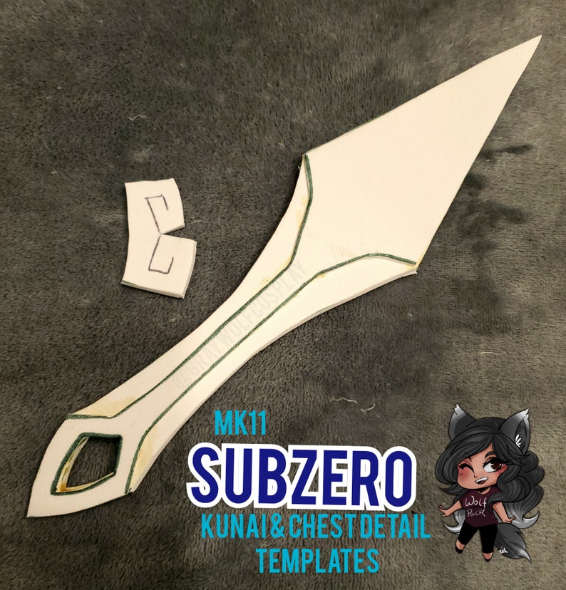 MK11 Sub-zero Template Bundle - Etsy