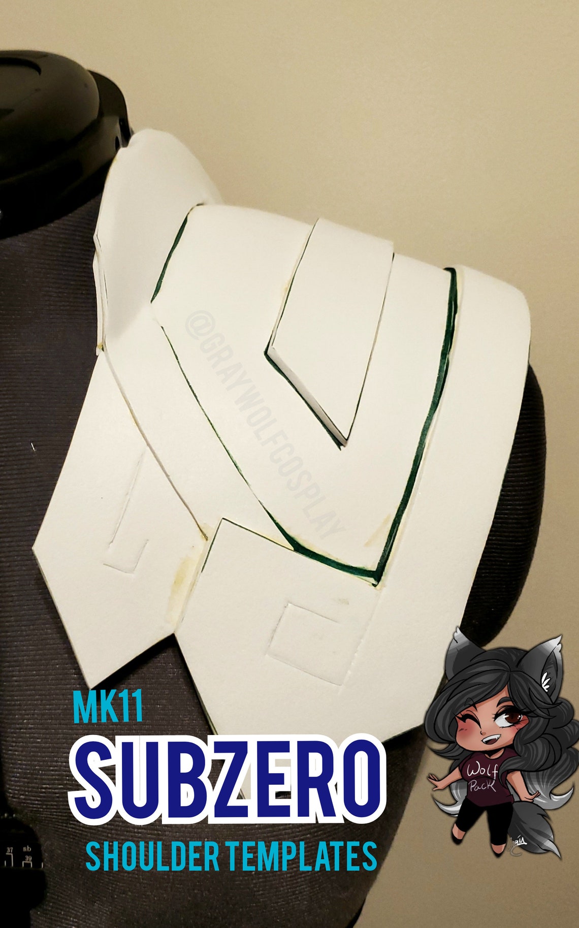 MK11 Sub-zero Template Bundle - Etsy