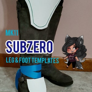 MK11 Sub-zero Template Bundle - Etsy