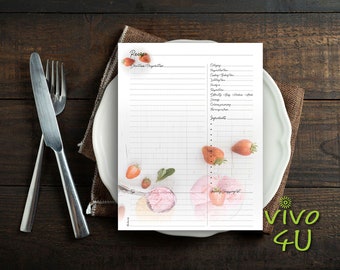 Printable Recipe Cards / Homestead Kitchen Recipe Cards / - Etsy