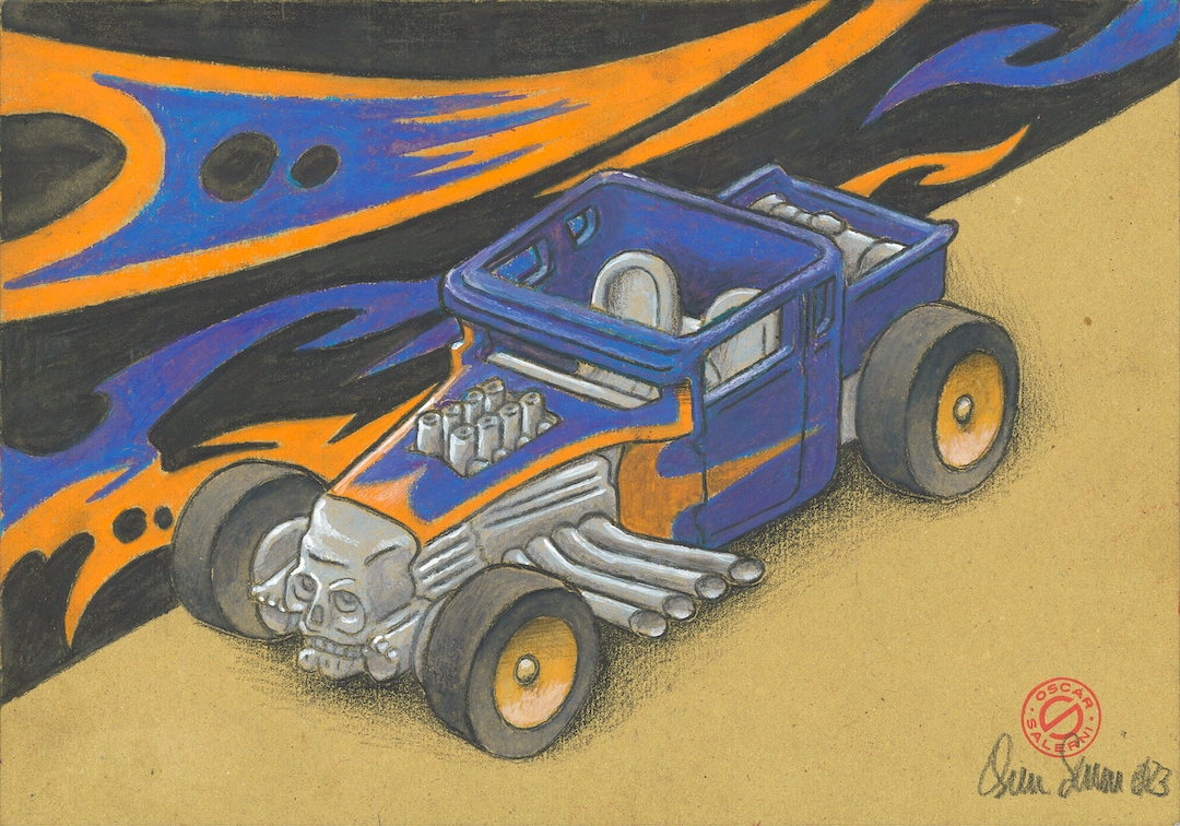 Hot Wheels - Bone Shaker - Etsy