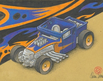 Hot Wheels Larrys Garage Bone Shaker Chase Initials on the Base VHTF - Etsy