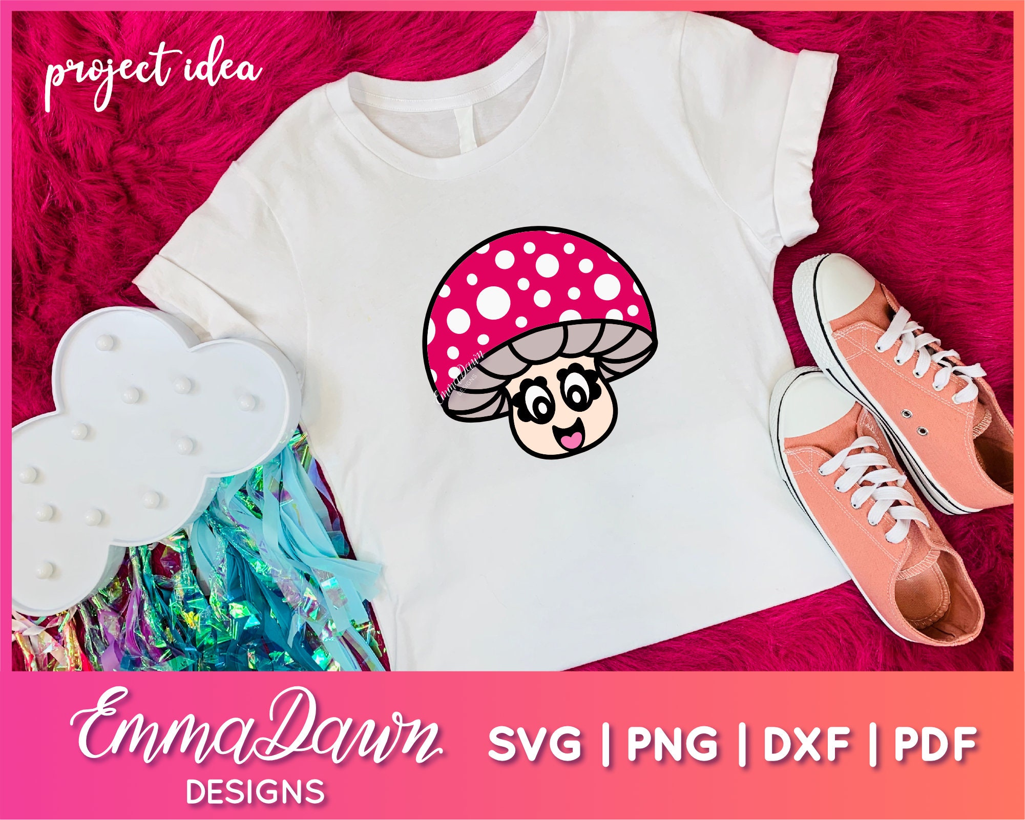 MOLLY The MUSHROOM SVG 4 Zentangel Mandala Designs Magic | Etsy