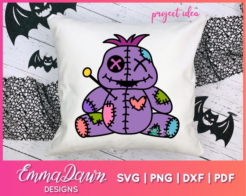 VOODOO DOLL SVG Halloween Svg Cute Voodoo Doll Svg Png Dxf - Etsy