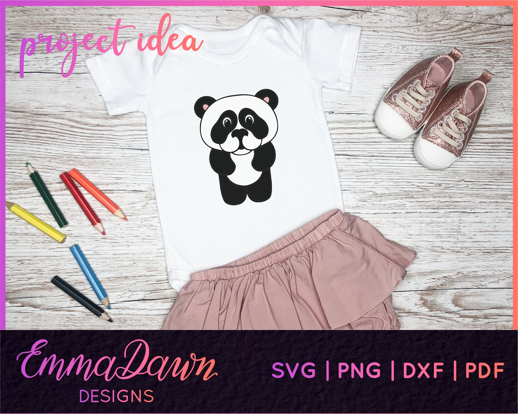 Panda SVG for Cricut and Silhouette Panda Zentangle Cut File - Etsy Canada