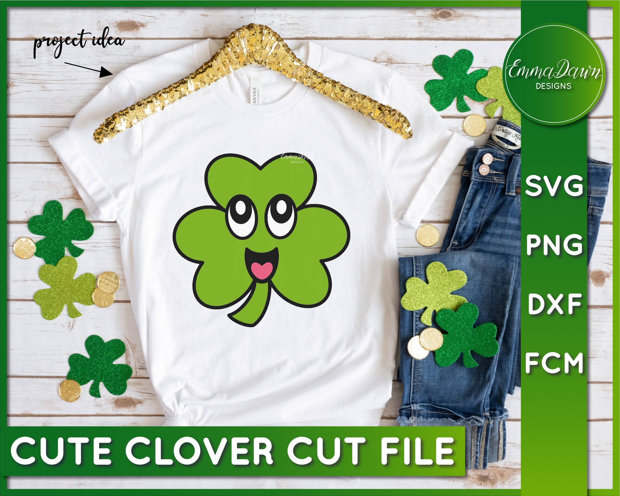 CUTE CLOVER SVG Mandala / Zentangle Cut File for Cricut St. - Etsy UK