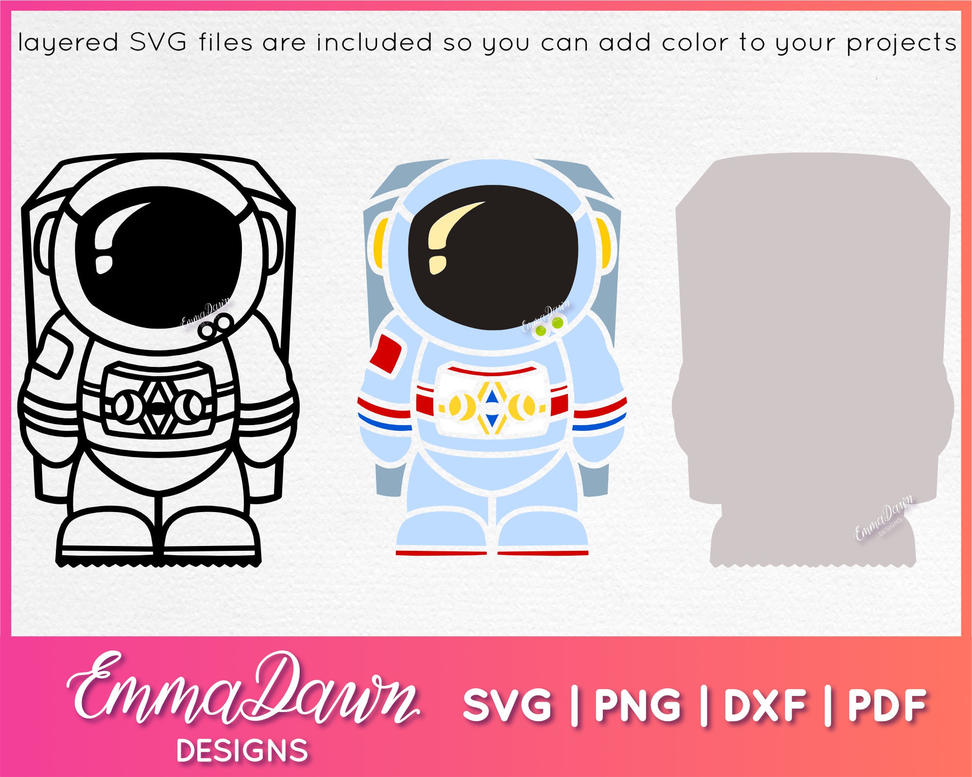 Astronaut SVG Spaceman Svg Cosmonaut Svg Space Svg Rocket - Etsy UK