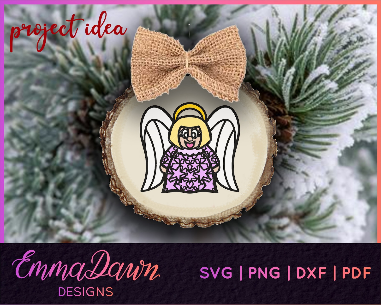 Angel Svg Christmas Angel SVG Cut File for Cricut Angel - Etsy