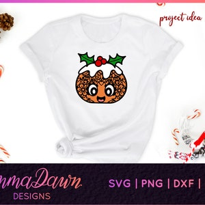 Christmas Pudding SVG Bundle for Cricut & Silhouette, Xmas Pudding SVG ...