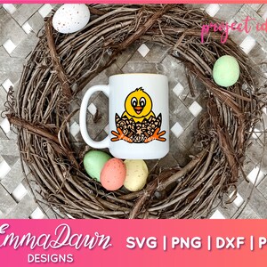 Chick SVG, Chick Mandala SVG, Chick Zentangle SVG, Cute Easter Chick ...
