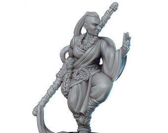 Female Human Monk - Etsy