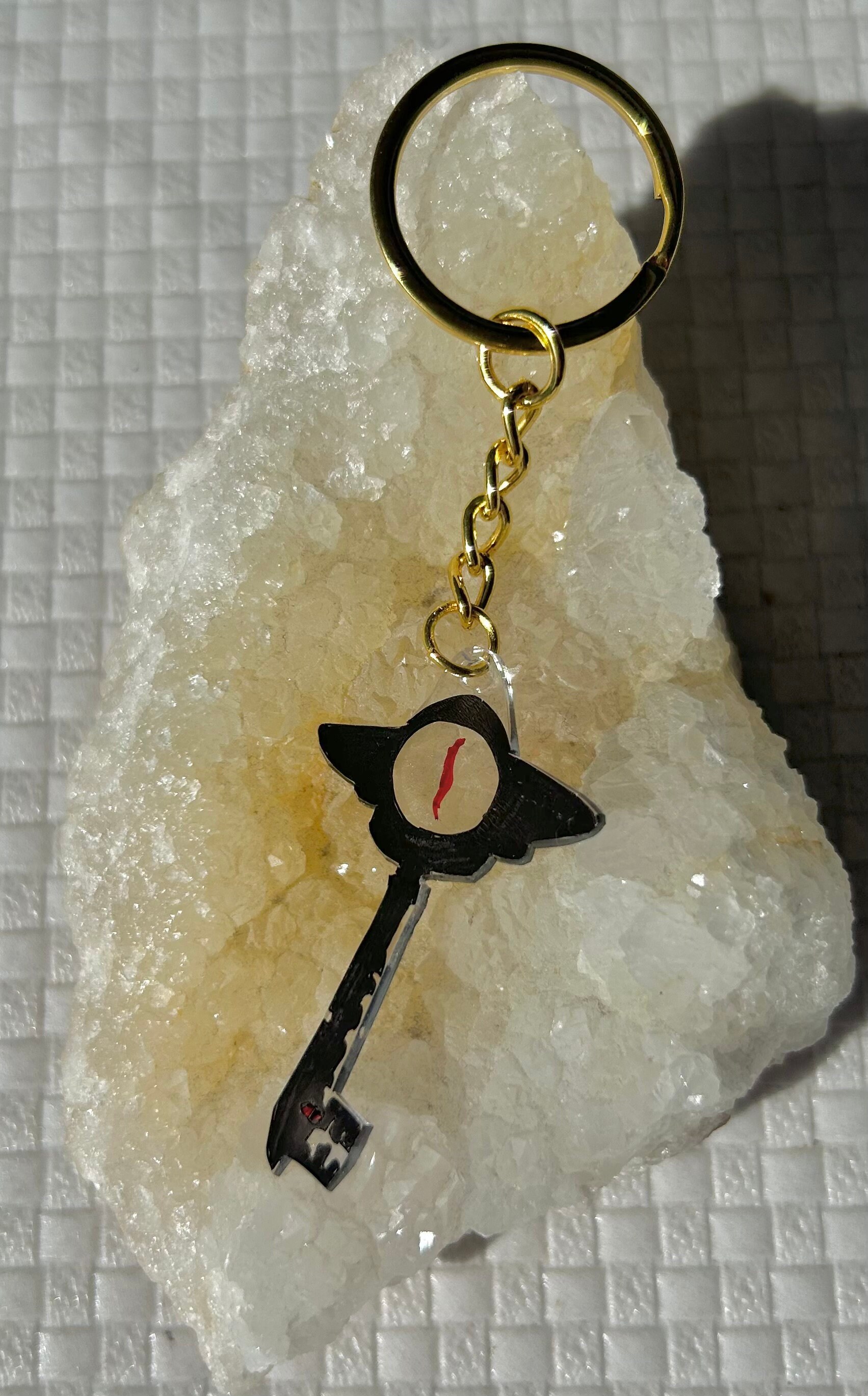 Hazbin Hotel Characters Fan Art Transparent Keychains, Angel Dust ...