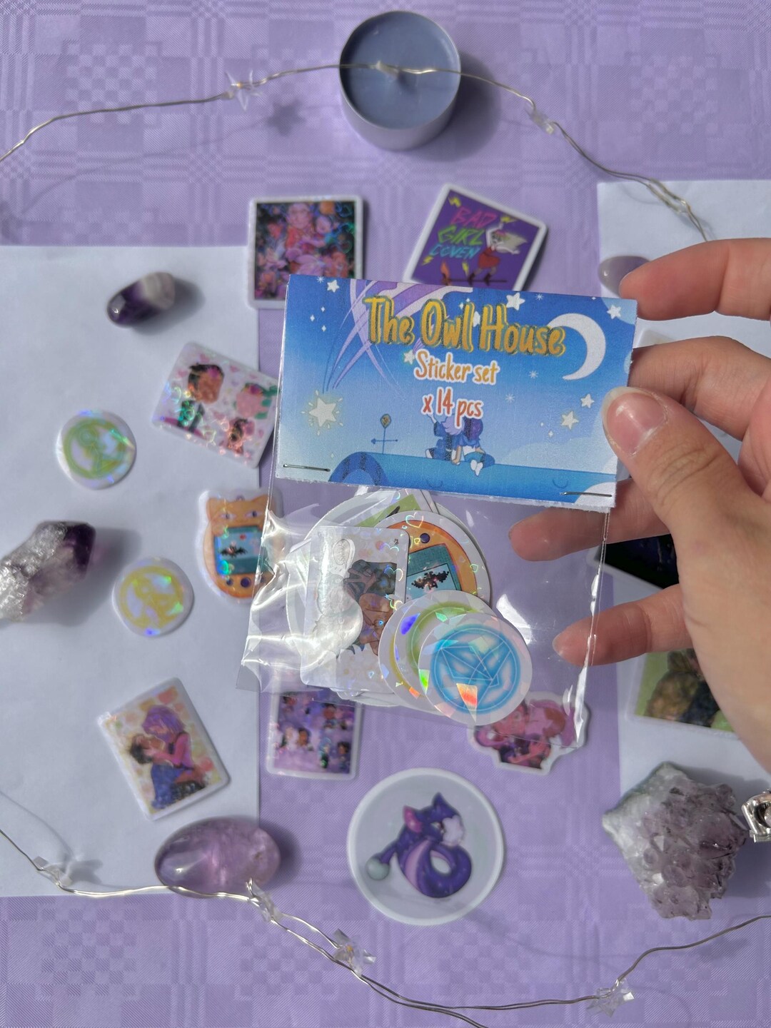 The Owl House Sticker Pack, Stickers Bundle, TOH, Lumity, Glyph ...