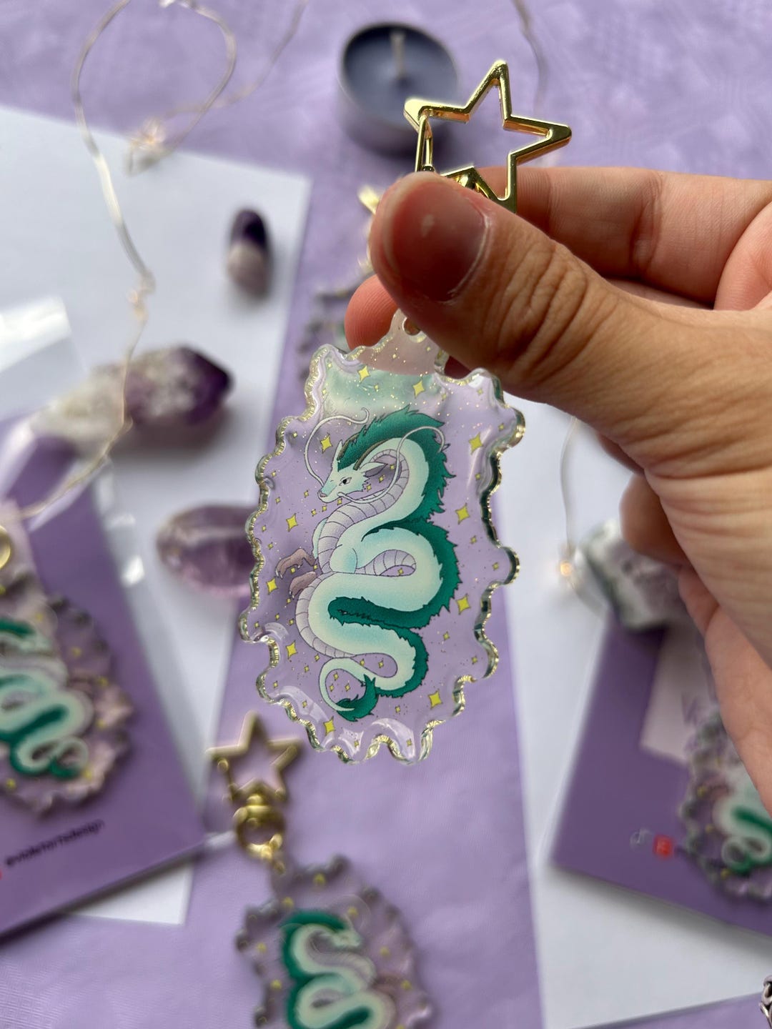 Kawaii Cute Acrylic Keychains, Studio Ghibli Gadget, Spirited Away ...