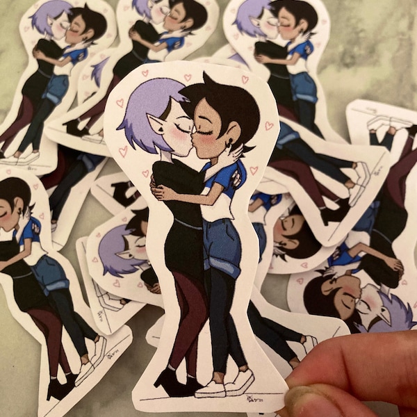 The Owl House Stickers Lumity - Etsy