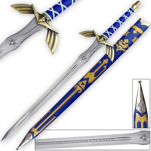 Legend Of Zelda Links Master Sword Steel Variation In Etsy