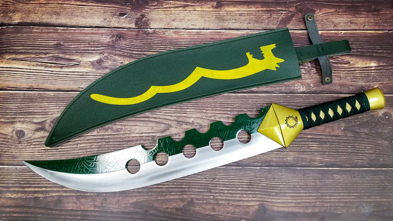 Demon Sword Lostvayne Seven Deadly Sins Sword of Meliodas | Etsy