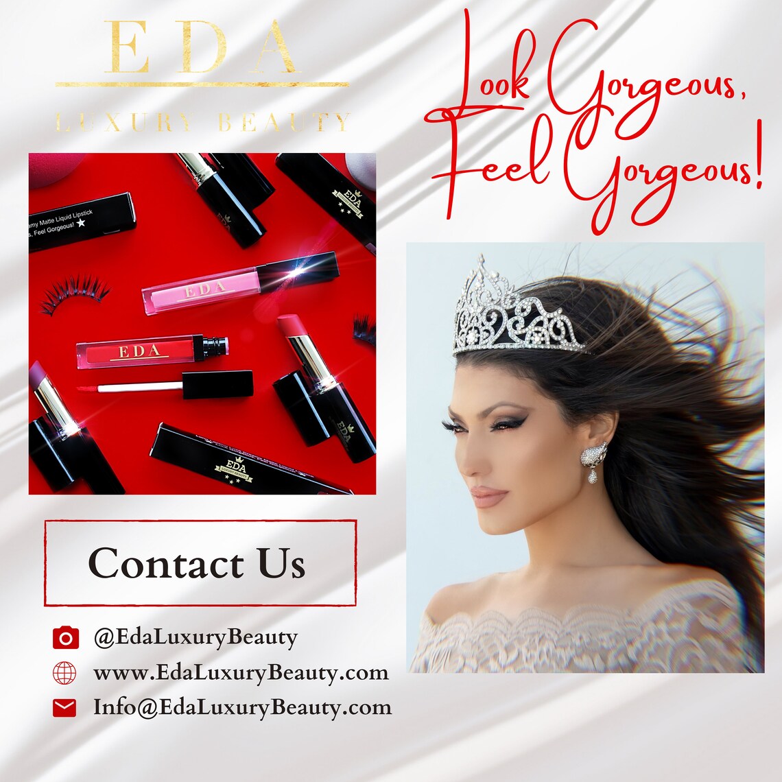 EDA Luxury Beauty Jet Metallic Silver Black 3D Diamond - Etsy