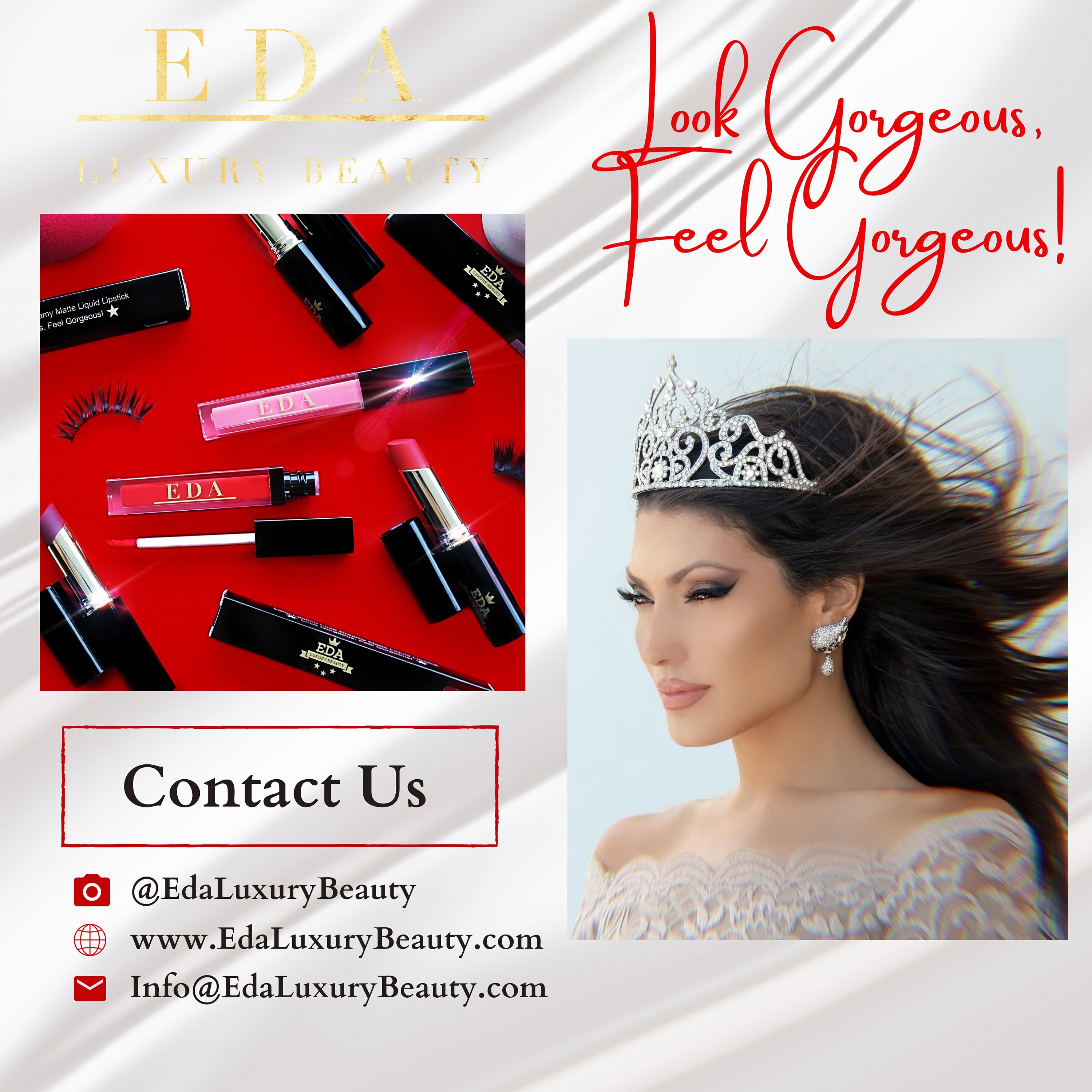 EDA Luxury Beauty Jet Metallic Silver Black 3D Diamond - Etsy