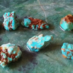 Royston Area Rough Gem Turquoise Natural Raw Rough | Etsy