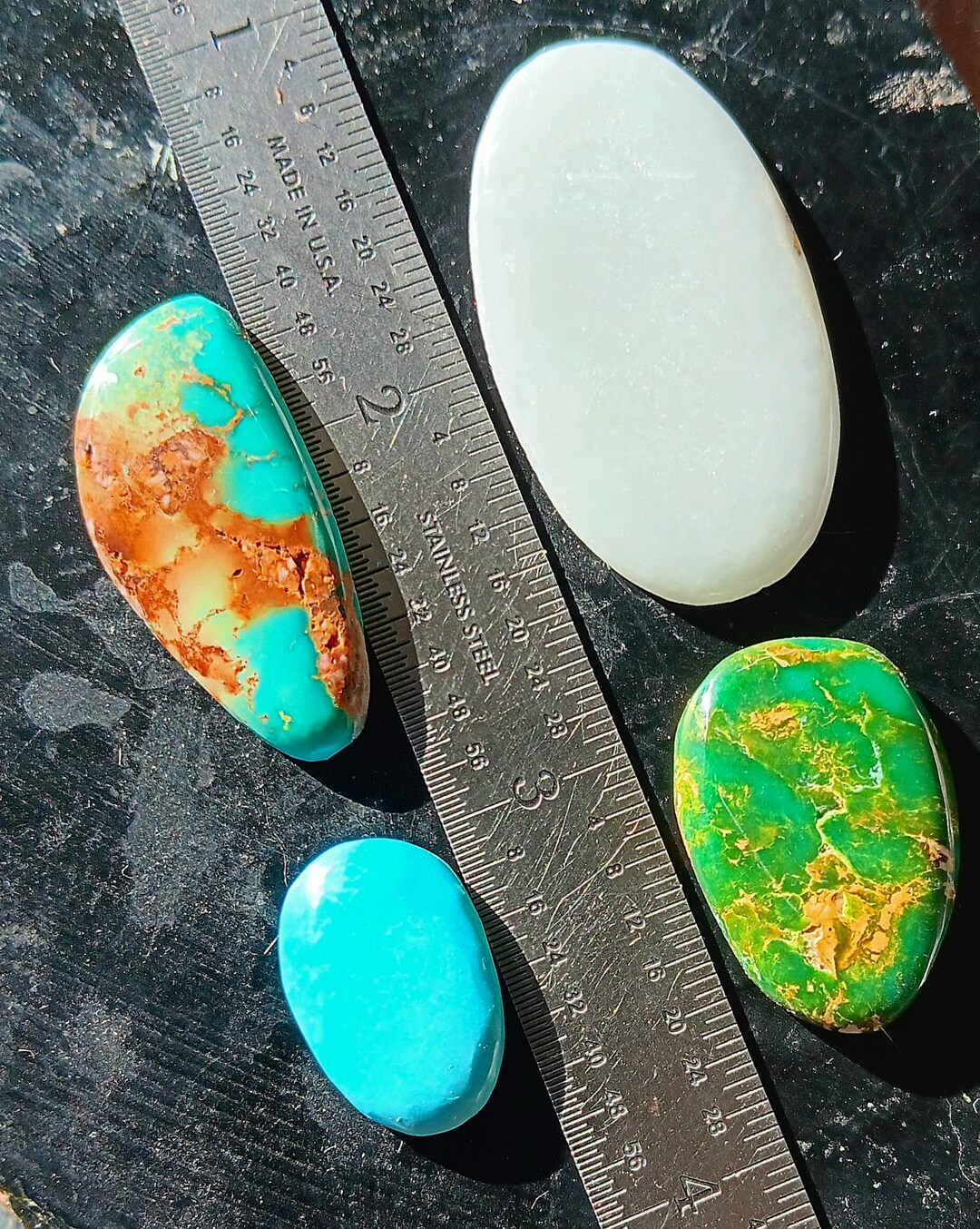 Preview of Burma Jade, Royston Turquoise, Made in Mendocino Not for ...