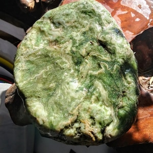Unique Piece of Mendocino River Jade-raw! - Etsy
