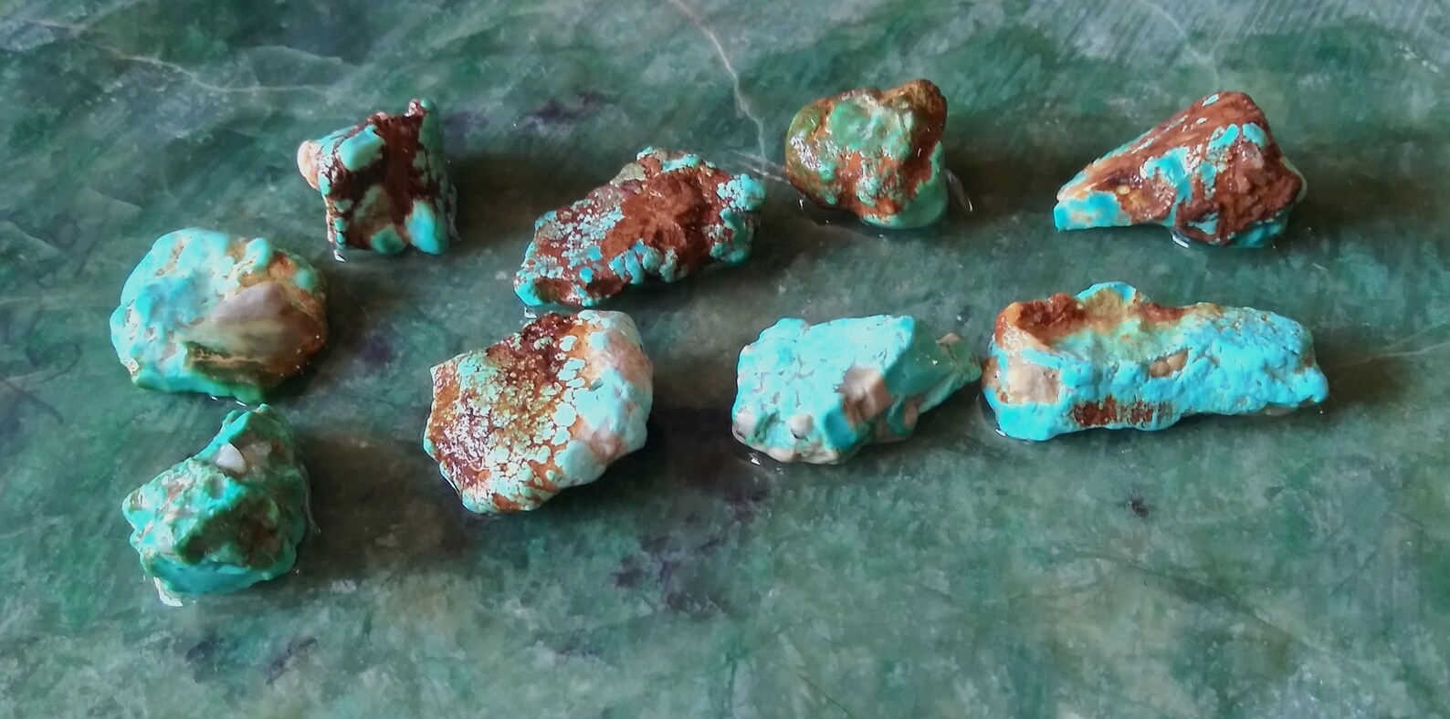 Royston Area Rough Gem Turquoise Natural Raw Rough | Etsy