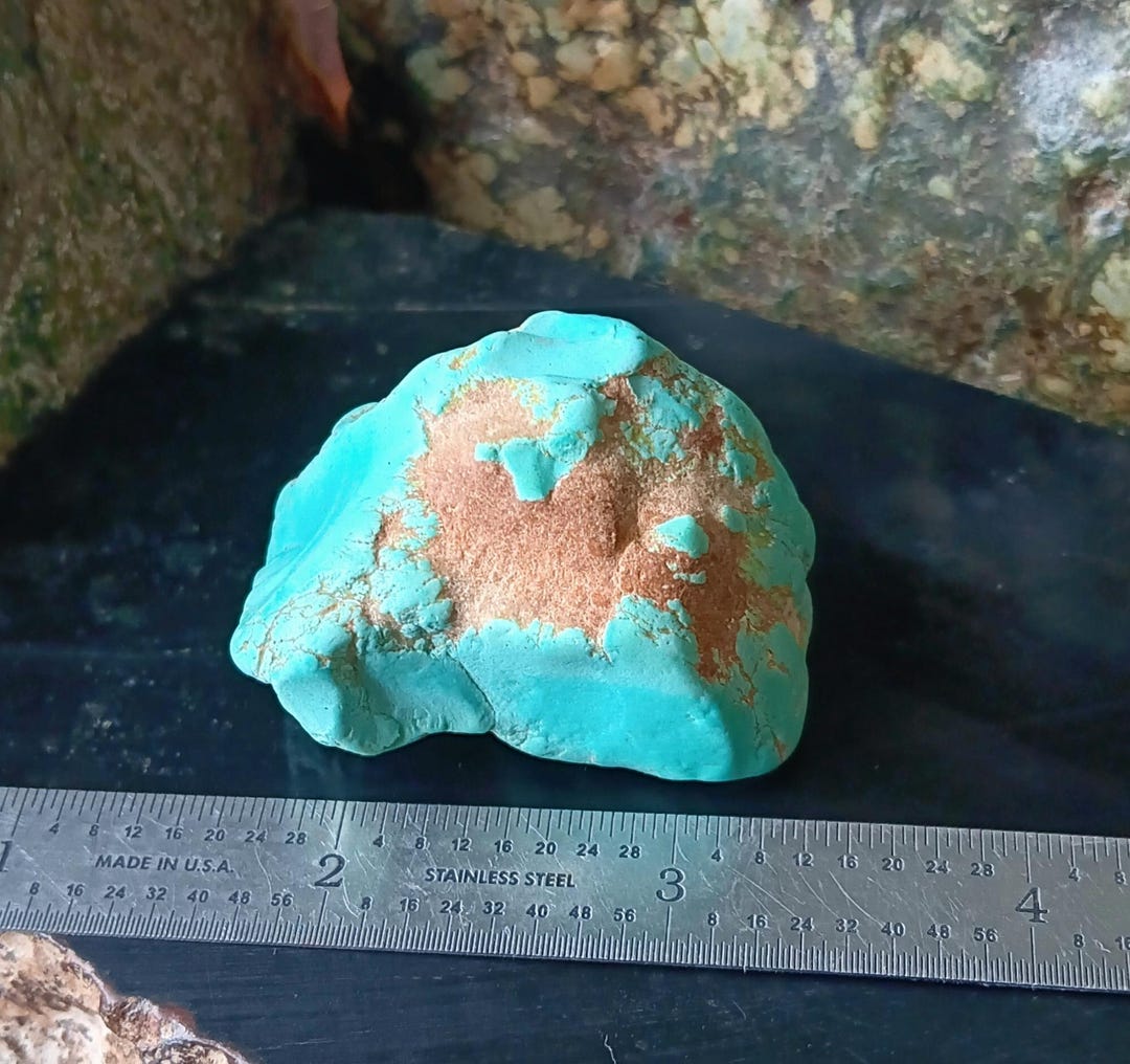 Turquoise Chunk From Nevada. Good for Specimen or Cutting. Ships From ...