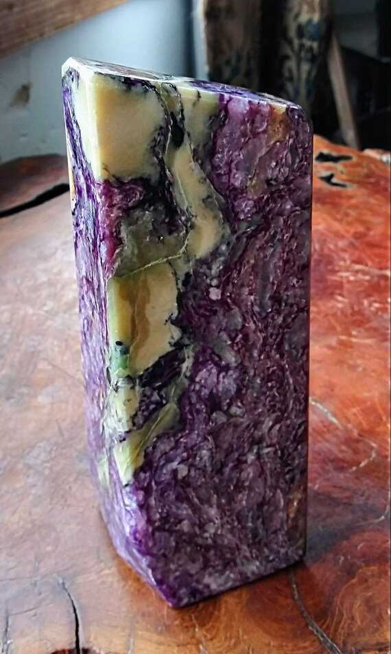 Amazing & Beautiful Large Siberian Charoite Specimen-pilar - Etsy