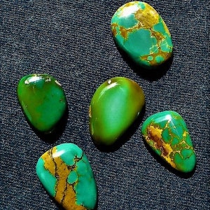 Royston Area Rough Gem Turquoise Natural Raw Rough - Etsy