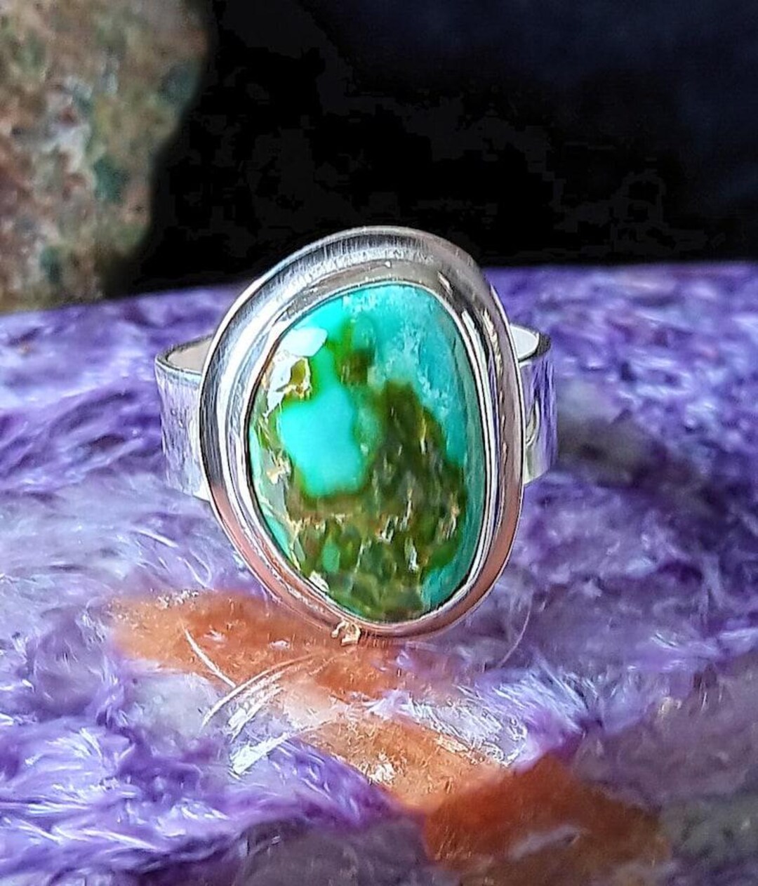 Rare Blue Green Turquoise From Nevada. Beautiful Material, Completely ...