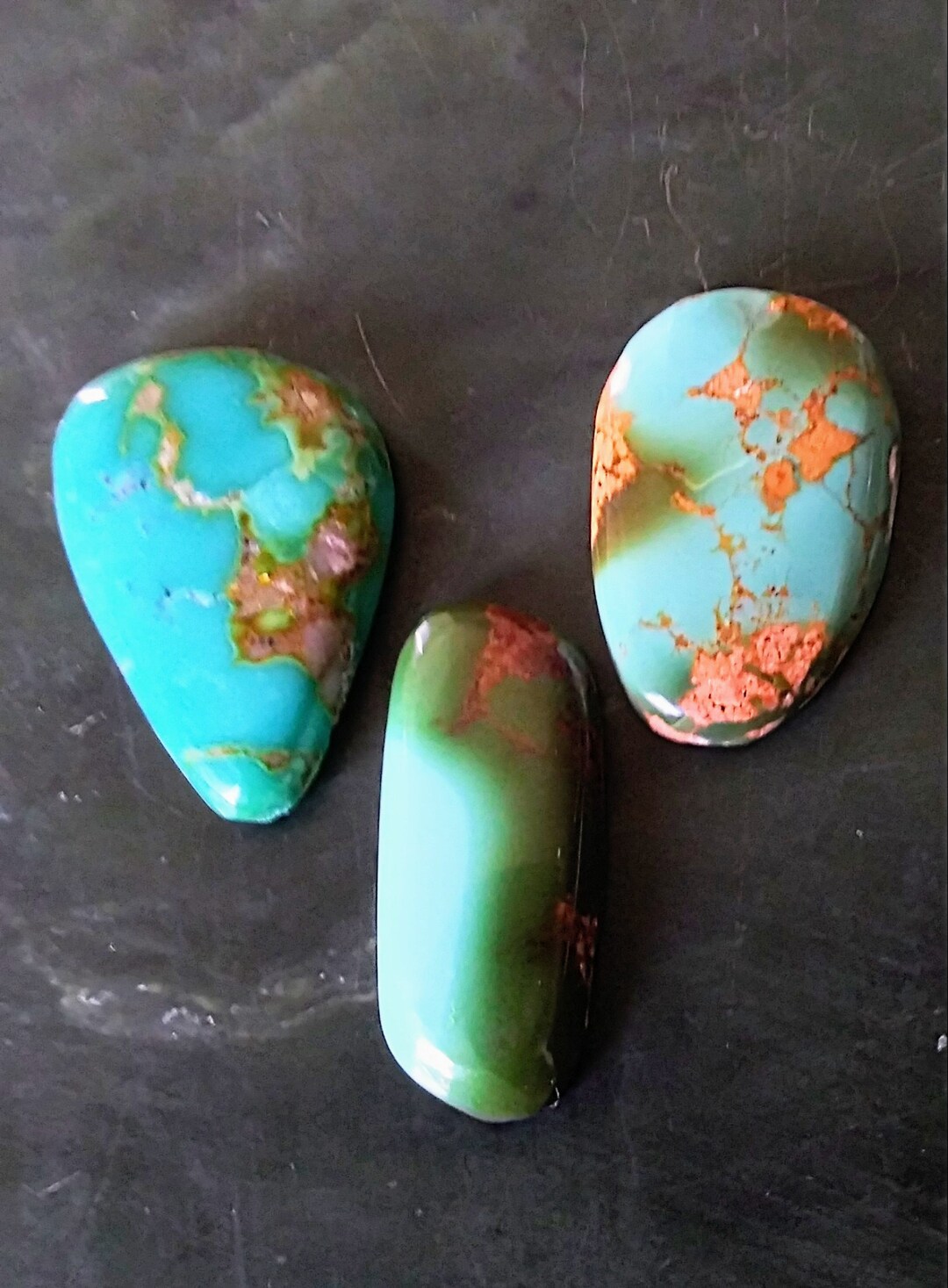 Preview of Royston Turquoise High Grade for Rings (stones Not for Sale ...