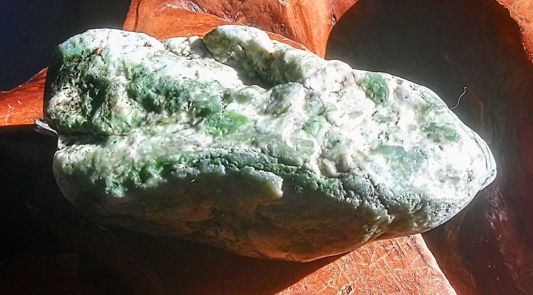 Mendocino Nephrite River Jade Specimen-nice! Holiday Special - Etsy