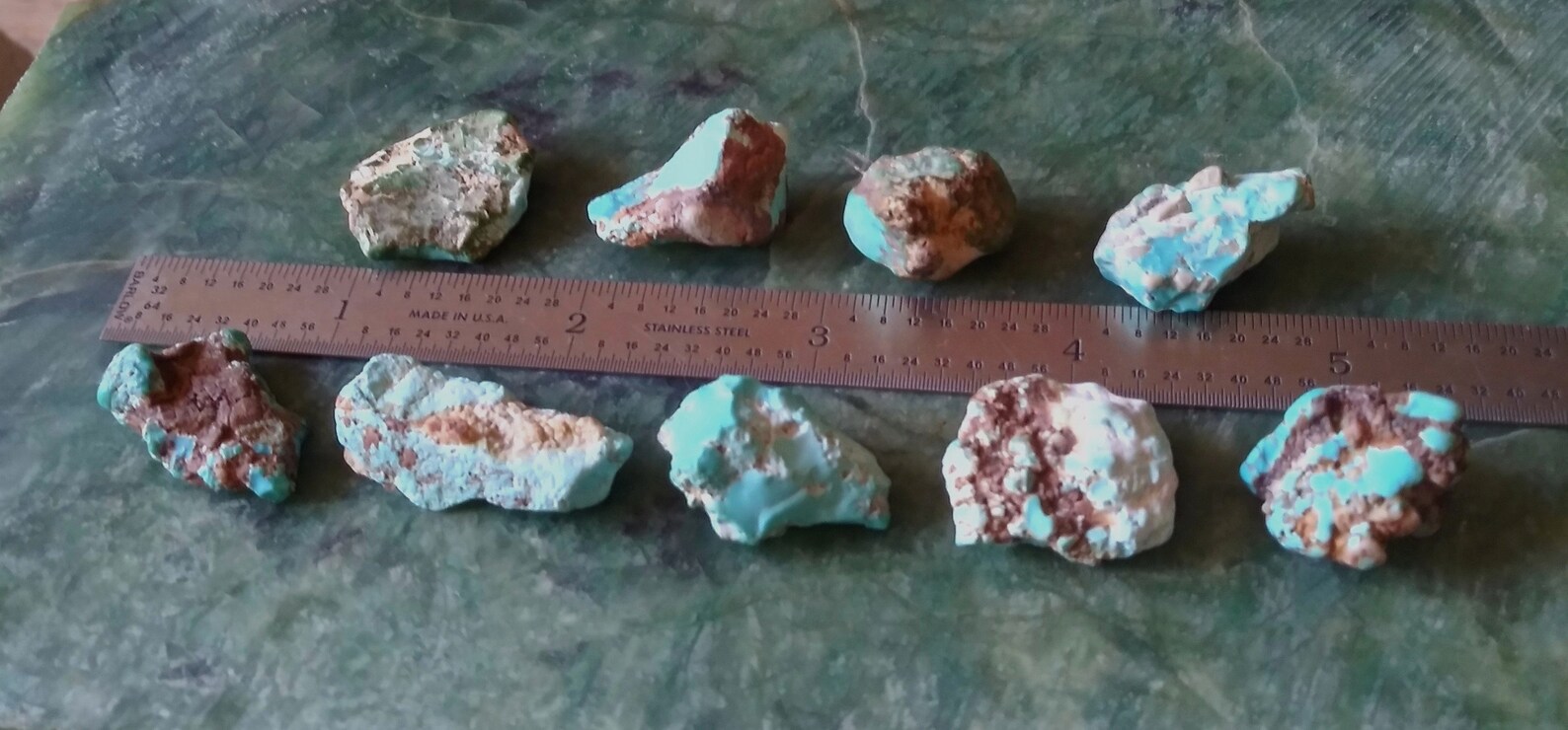 Royston Area Rough Gem Turquoise Natural Raw Rough | Etsy