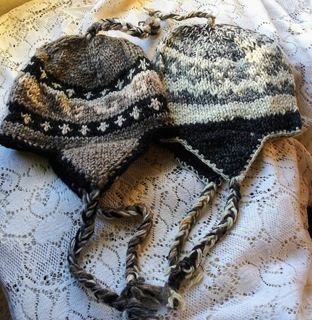 Amazing 100% Wool Hats Handmade in Nepal. HOLIDAY SPECIAL See Pictures ...
