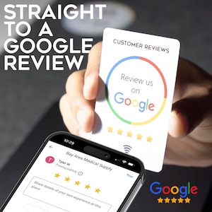 Google Tap Review Card | Link to Your Google Review, Manage, and Edit ...
