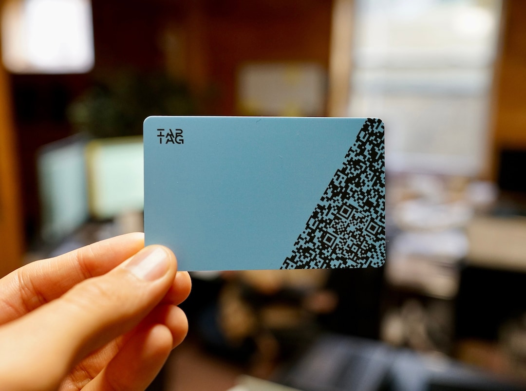 5 Colors | Tap Business Card W/ Profile and Contact Download Included ...