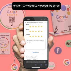 Google Tap Review Card | Link to Your Google Review, Manage, and Edit ...