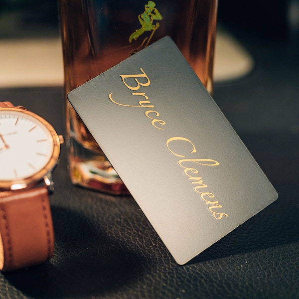 Metal Tap Business Card - Etsy