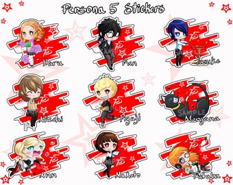 Persona 5 Stickers - Etsy