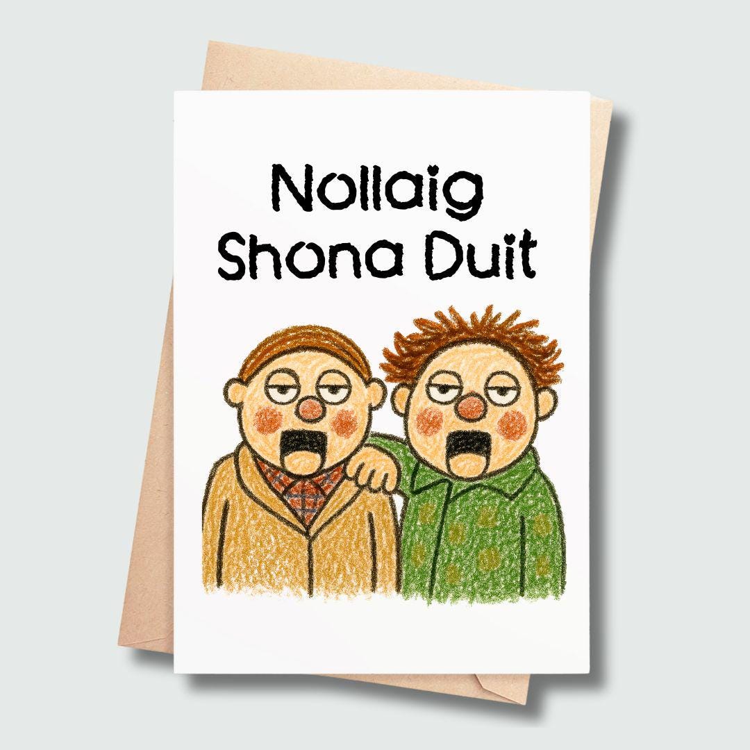 Nollaig Shona Duit – Funny Irish Christmas Card | Irish Greetings Card ...