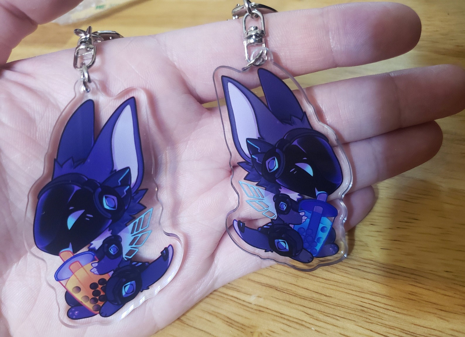 Boba Protogen Keychains - Etsy