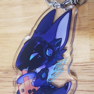 Boba Protogen Keychains ! - Etsy