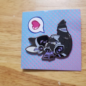 Glow in the Dark Protogen Pins ! - Etsy