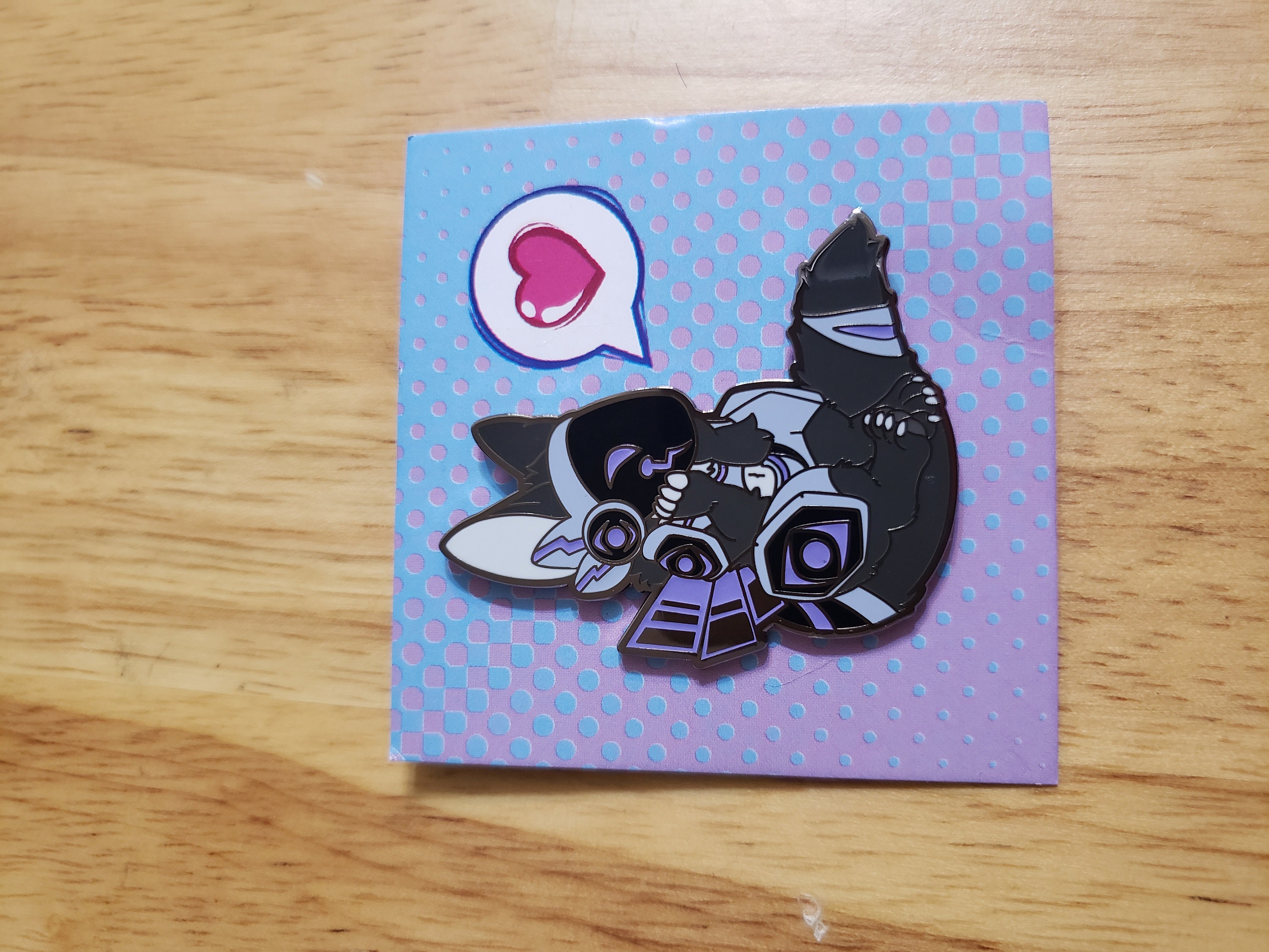 Glow in the Dark Protogen Pins - Etsy Canada